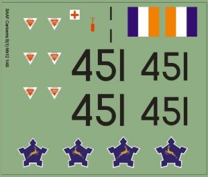 SAAF Canberra B(1) Mk12 (PRU – Blue)